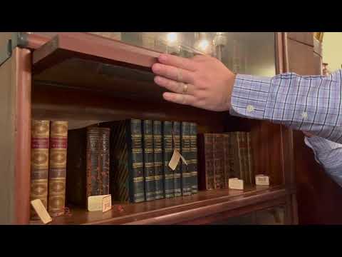 Mahogany Barrister Bookcase with Three Sections, Circa 1910