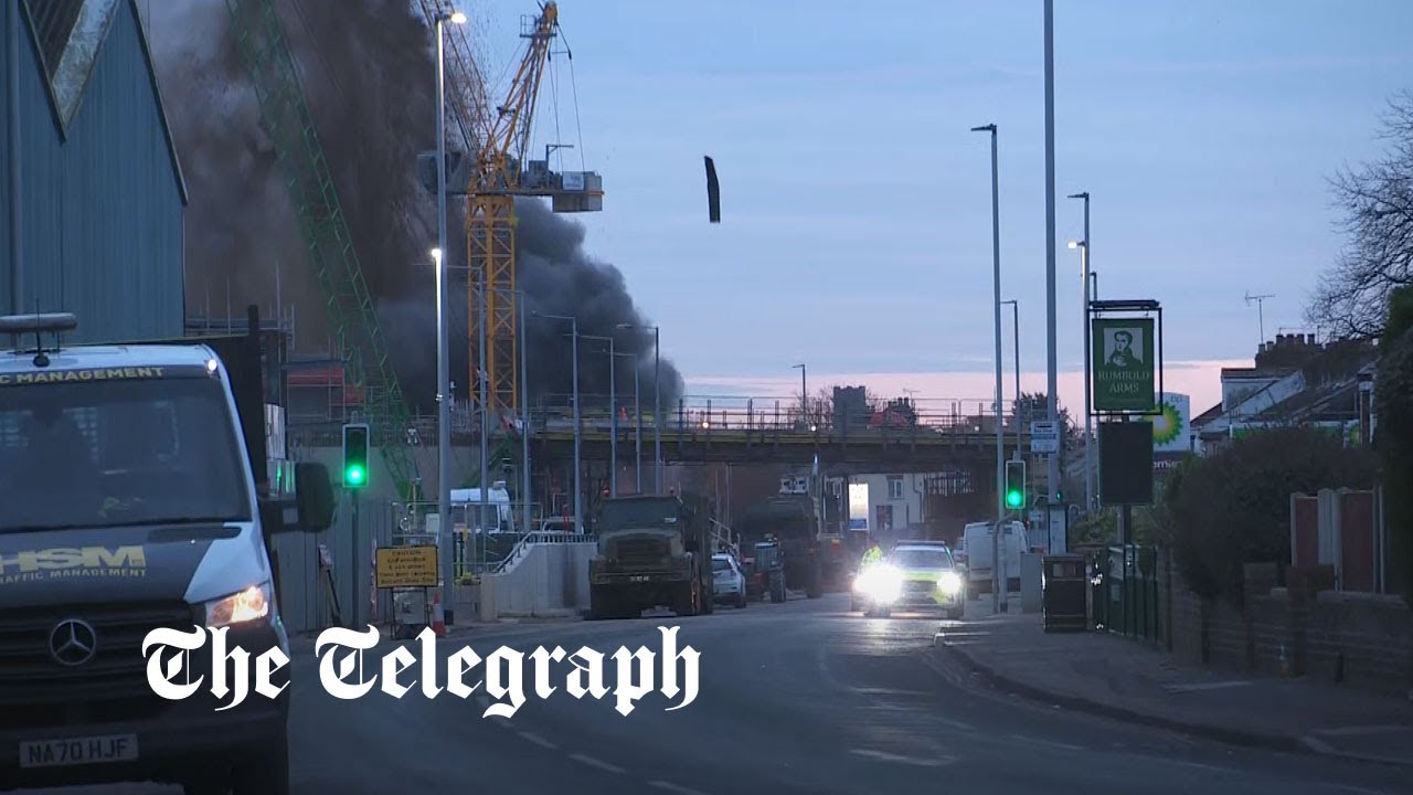Watch: Second World War bomb explodes in Norfolk town