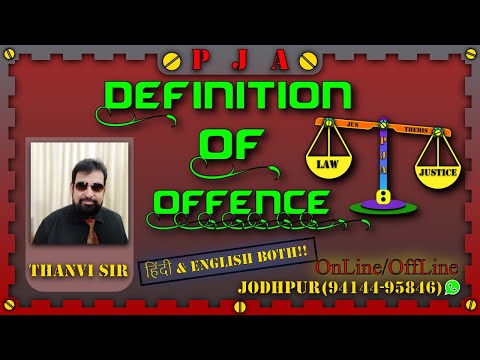 Definition Of Offence