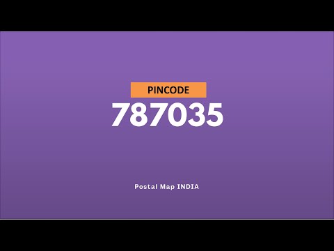 Pincode 787035 - Gerukamukh, Mingmang & More