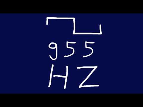 955 hz square