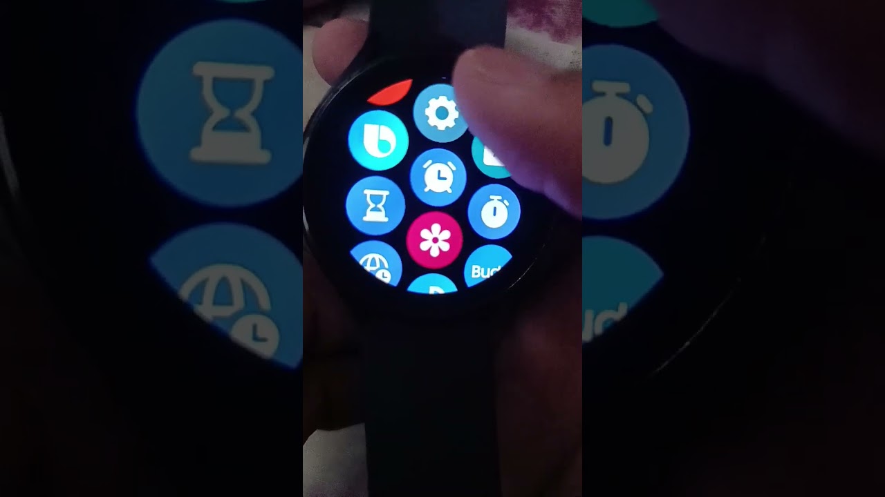 General setting in Samsung galaxy watch 4 #viral #trending #samsunggalaxywatch4