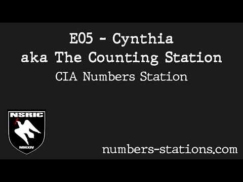 E05 Cynthia CIA Numbers Station aka The Counting Station Recordings