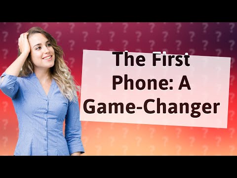 Who made the first phone?