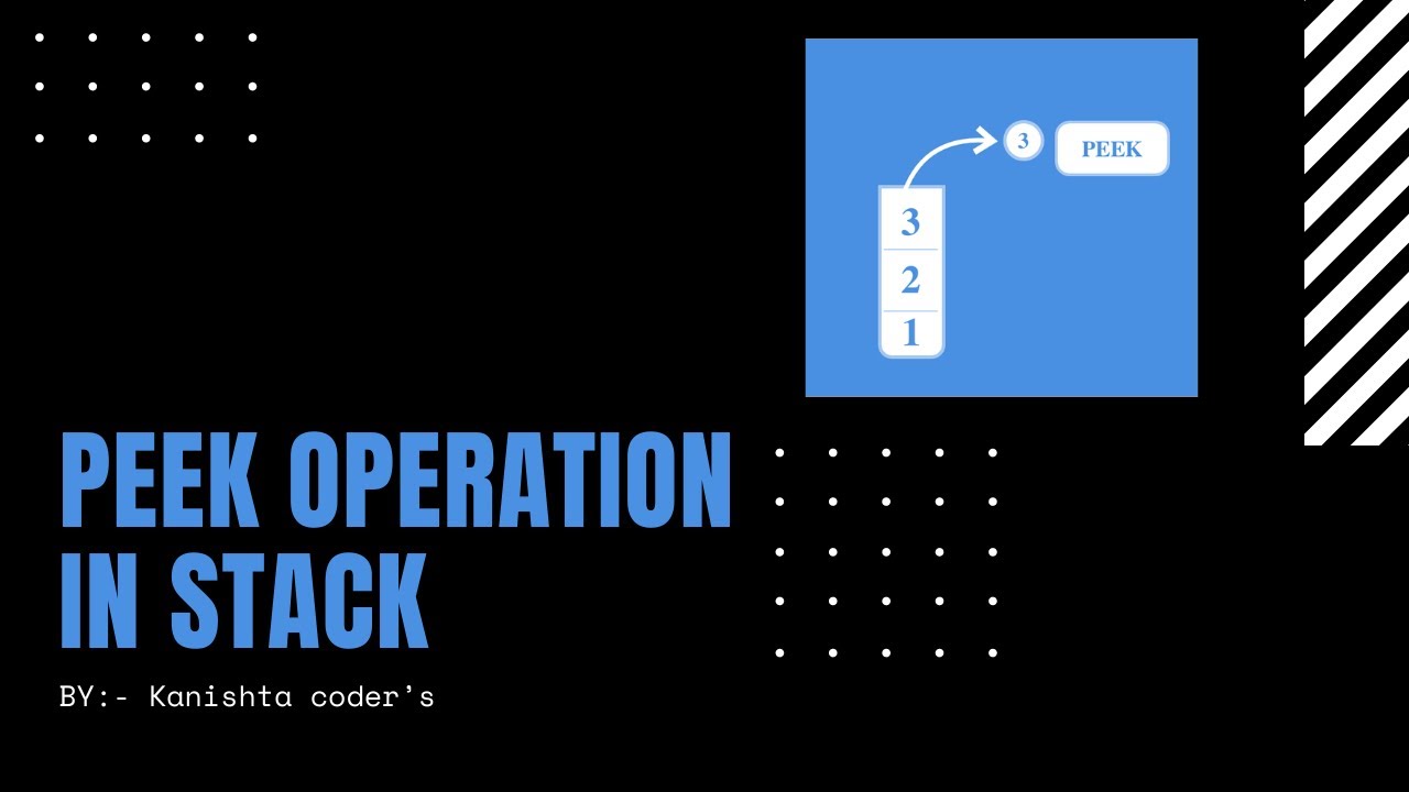 Peek Operation | Stack Operations | Data Structure