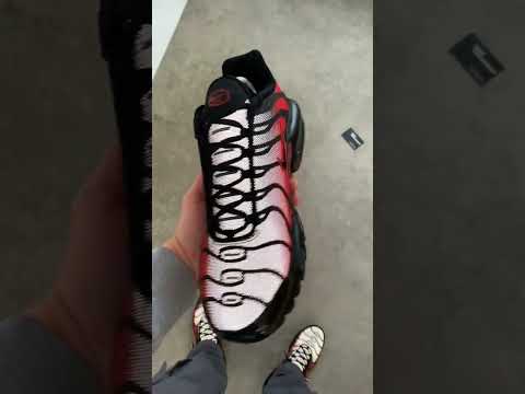 JUST IN AIR MAX PLUS TN - RED REFLECTIVE #shoes #sneakers #nike