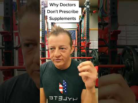 Who don't doctors prescribe supplements? Are supplements safe and healthy? #supplements #doctor #fda