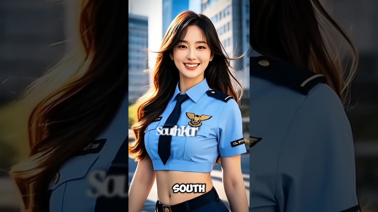 Beautiful Female Police Officers from Around the World👮🚓 #cops #police #country #shorts