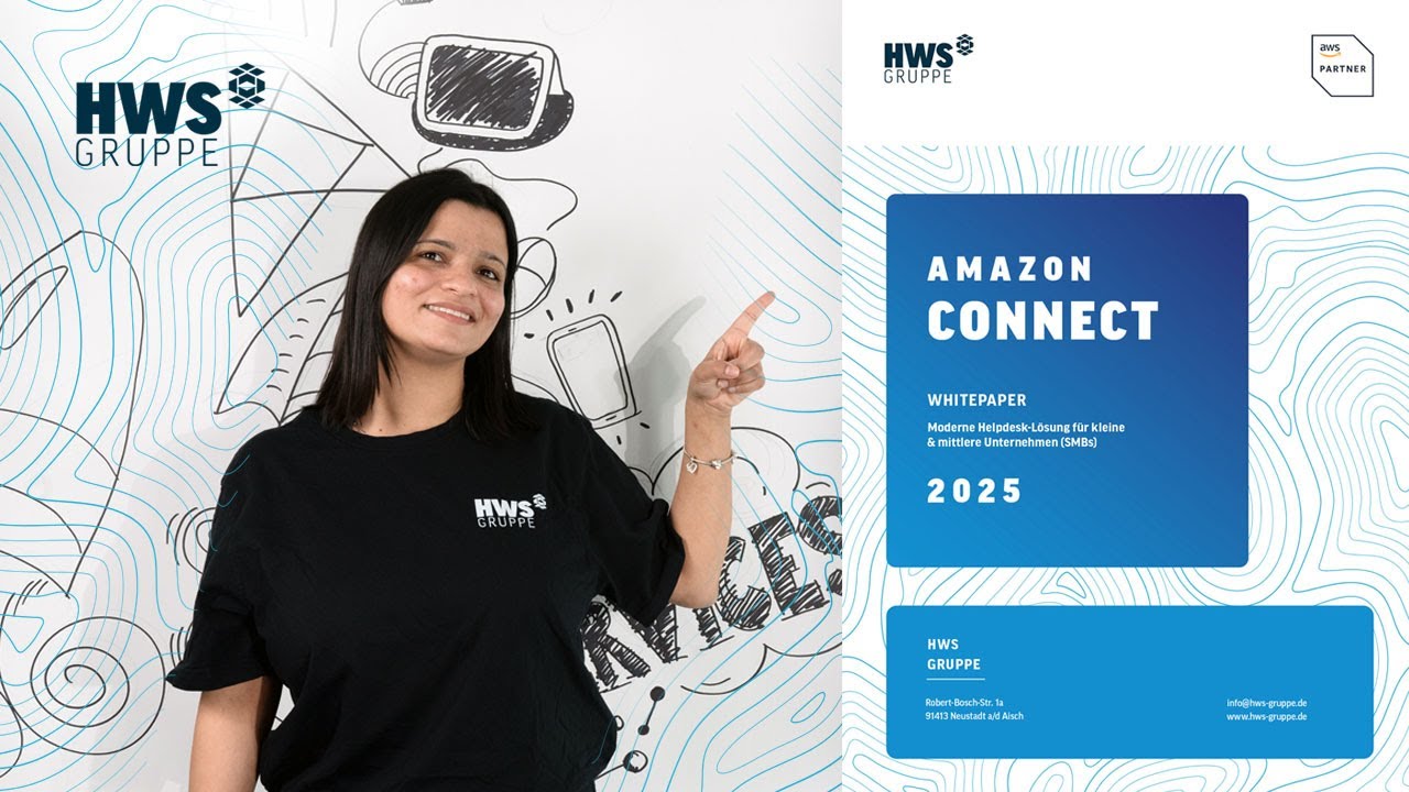 What is Amazon Connect? The contact centre solution explained by HWS Gruppe - Whitepaper download