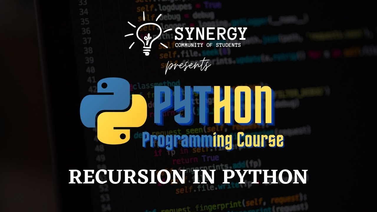 #20 | Python Programming - Recursion In Python