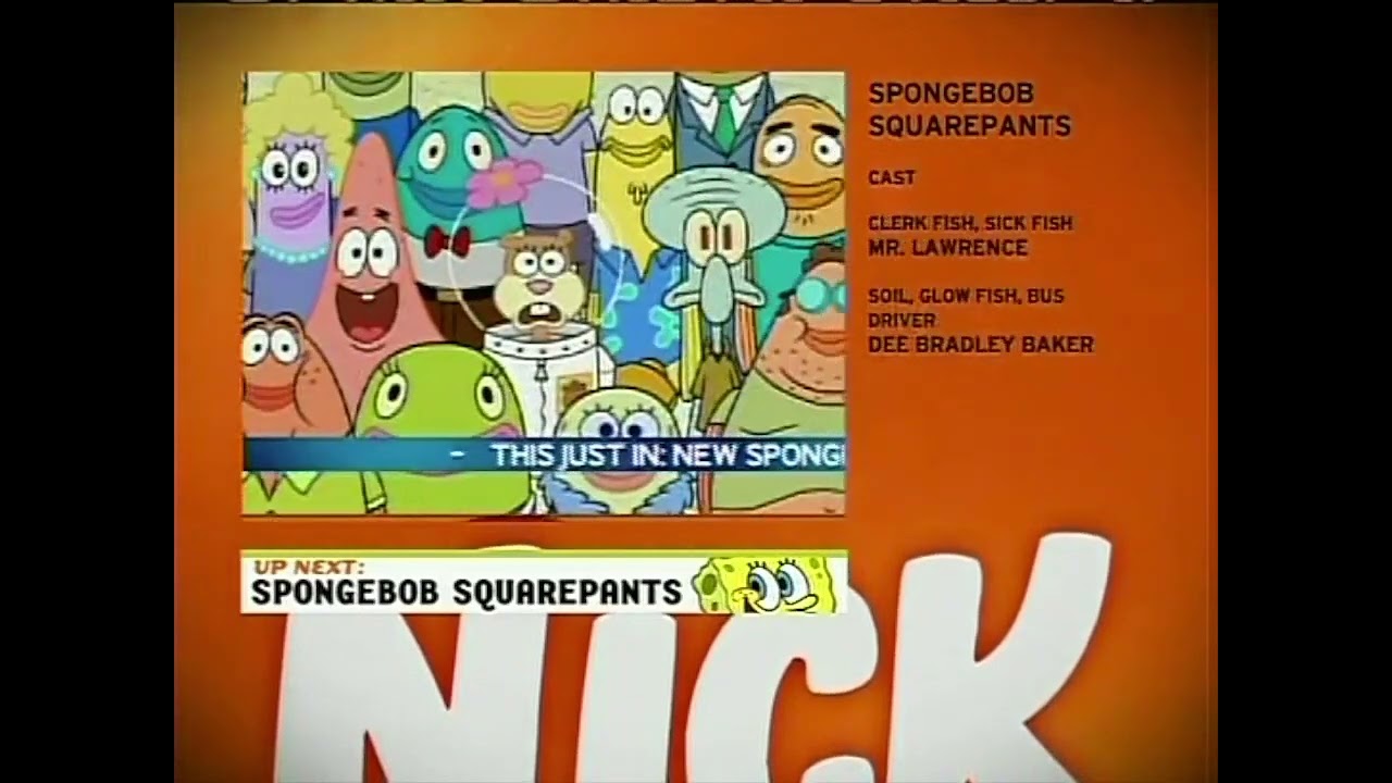 Partial Nickelodeon Split Screen Credits (October 13, 2008) #1