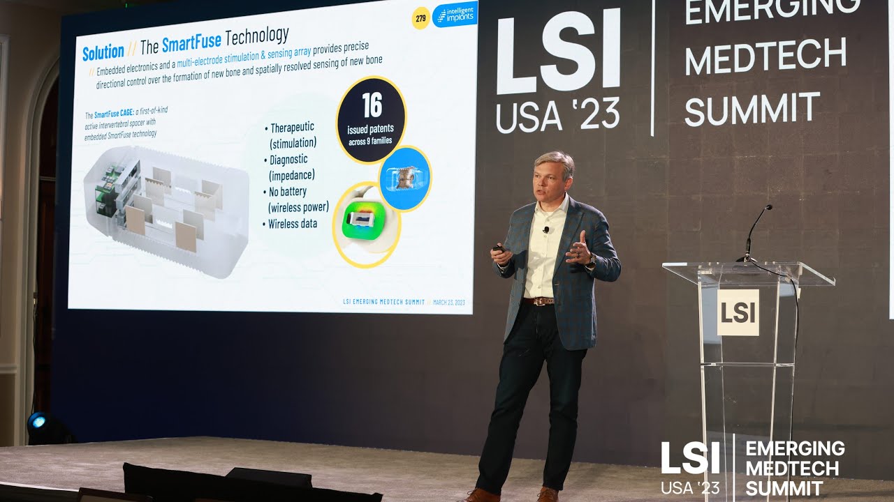 Ben Hertzog Presents Intelligent Implants at LSI USA ‘23 - Life Science ...