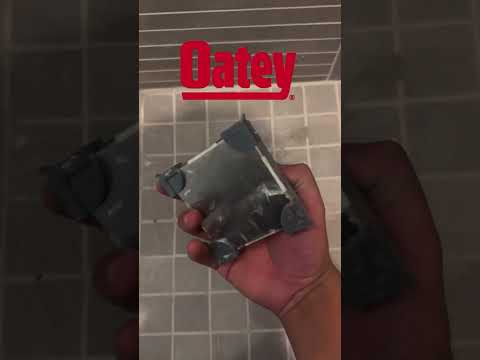 Oatey tile-in drain. #plumbing #milwaukeetools #diy #viral #shorts #drains #Oatey