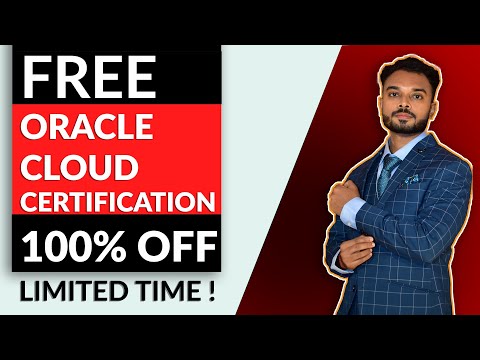 100% FREE Oracle Cloud Certifications for LIMITED TIME !