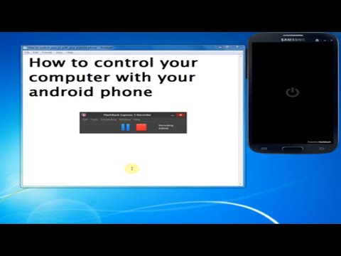 How to control your computer with your android phone | RelaxationIT