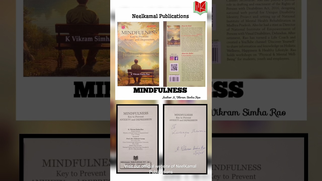 Mindfulness by KVS Rao Sir | Neelkamal Publications |  Lavanya Sharma Special Educator