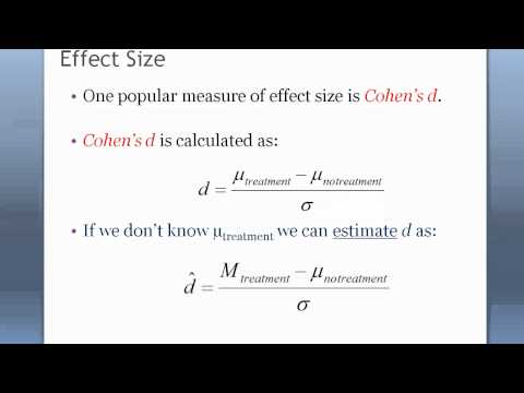 EDPS859 STATISTICAL METHOD - Effect Size