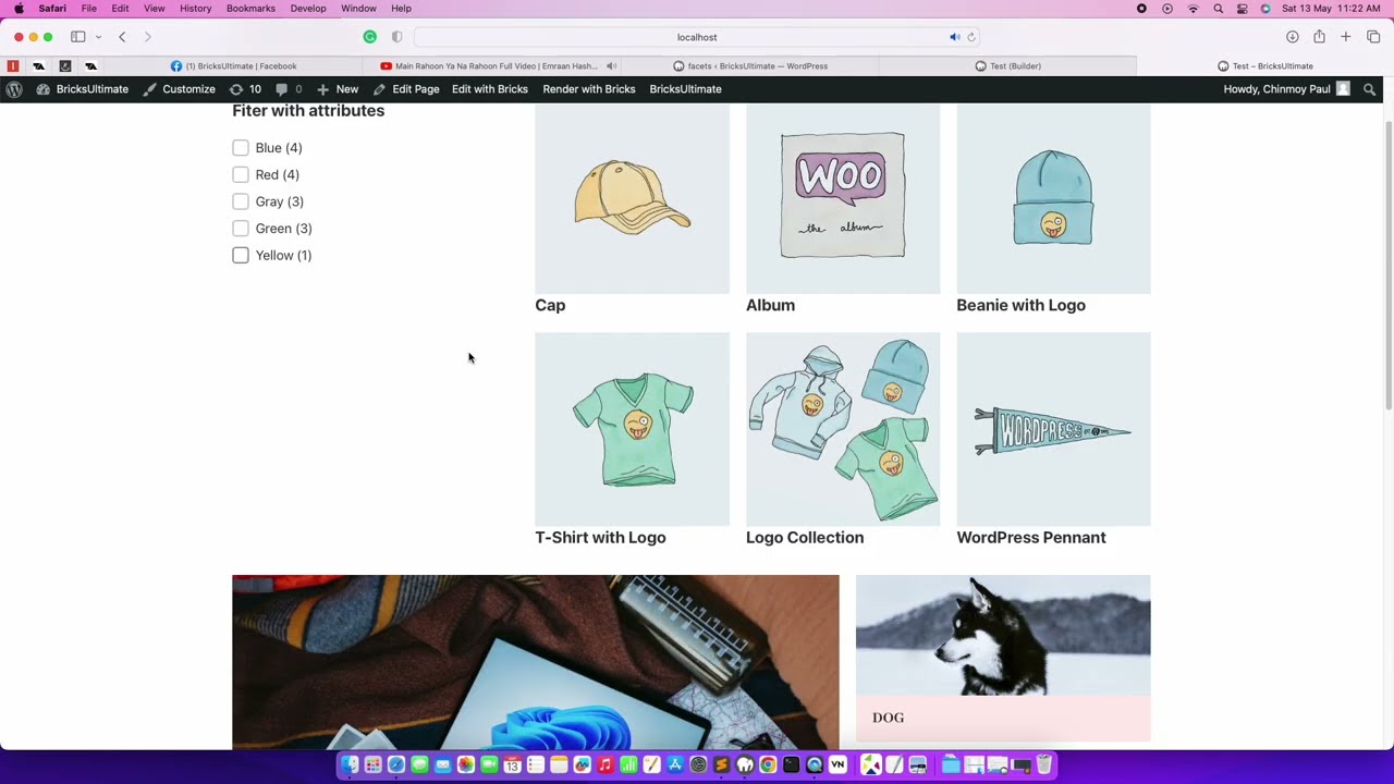 Connecting WP Grid Builder facets with the BricksUltimate's custom WP Query loop builder