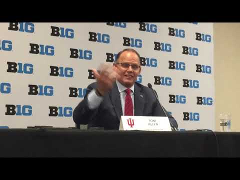 Indiana Football Coach Tom Allen on Conference Realignment - Big Ten Media Day 2019