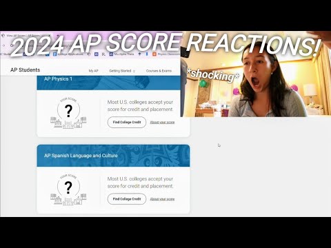 2024 AP SCORE REACTIONS! (6 APs)