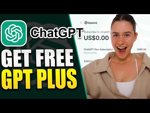 UPGRADE to ChatGPT Plus for FREE in 2024 ➡️ Get OpenAI GPT-4 for FREE