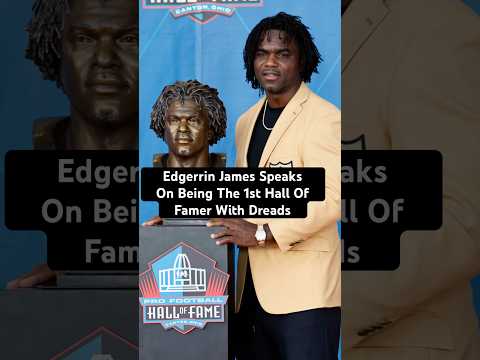 Edgerrin James On Being The 1st Hall Of Fame Player With Dreads! #nfl #football #podcast #subscribe