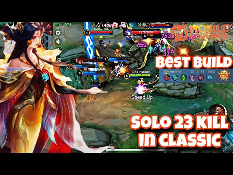 23 kill in Gold lane !! New Hero Zetian Best Build !!!! Build Top global Zetian β Mlbb