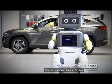 Hyundai Deploys AI-powered Customer Service Robot on Showroom Floor | Thomas Industry Update