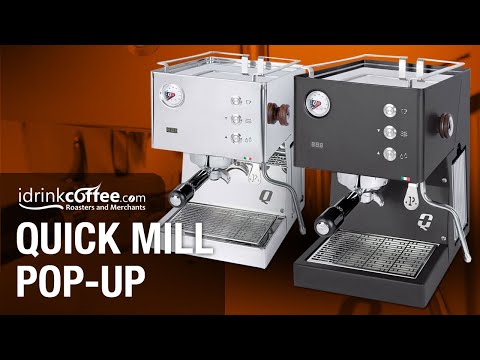 Quick Mill Pop-up Espresso Machine - Stainless Steel | iDrinkCoffee.com ...
