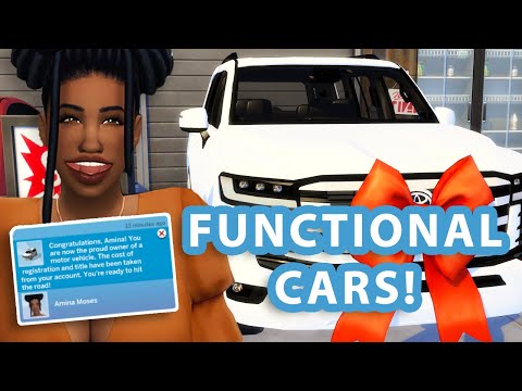 Make LorySims' Cars FUNCTIONAL in The Sims 4