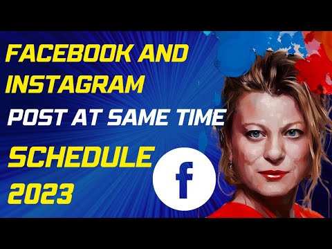 Post to Facebook & Instagram at the Same Time & Schedule a Post 2023 Meta Business Suite on Facebook
