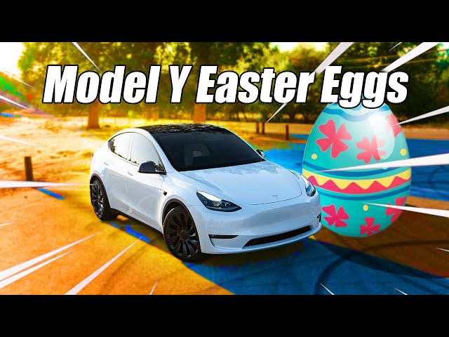 5 fun Easter Eggs in a Tesla