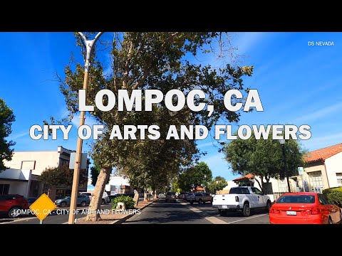 Lompoc, California - Driving Tour 4K