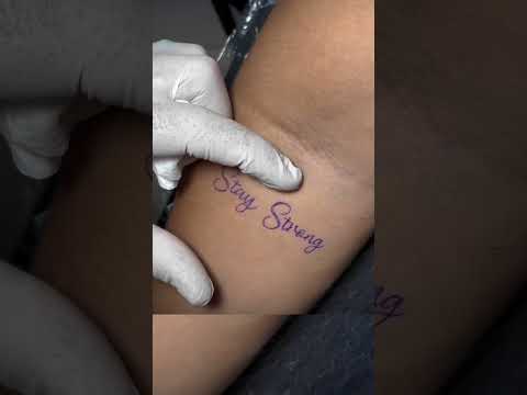 Como tatuar letras pequeñas?? #cursosonline #cursodetatuaje #aprendeatatuar