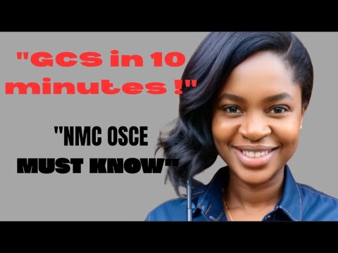 “Glasgow Coma Scale Explained | Full NMC OSCE Guide in 10 Minutes”#gcs #osce
