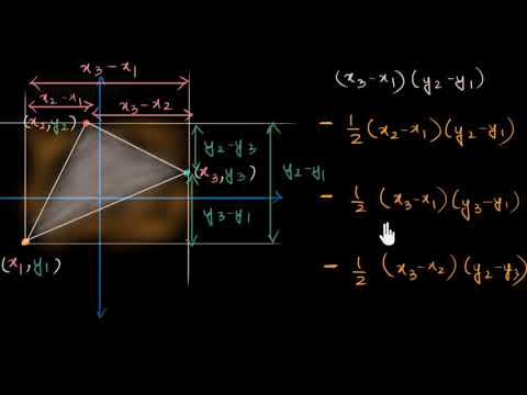 Area of triangle formula derivation | Coordinate geometry | Class 10 (India) | Math