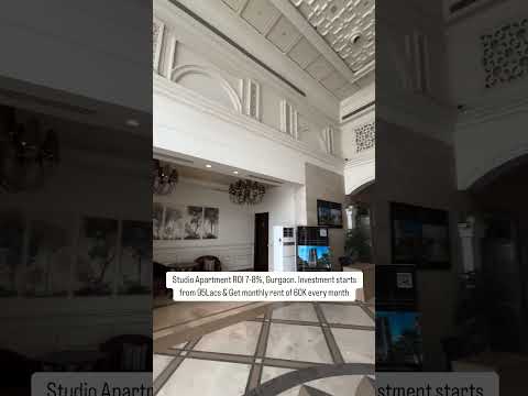 Studio Apt, (a)729Sqft@95Lac/Rent60K/Monthly, (b)923Sqft@1.05Cr/Rent75K/M, (c)1219Sqft@1.60Cr/100K/M