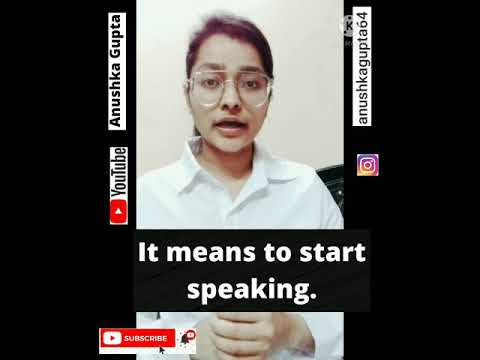 Idiom - to break the ice meaning and example #shorts
