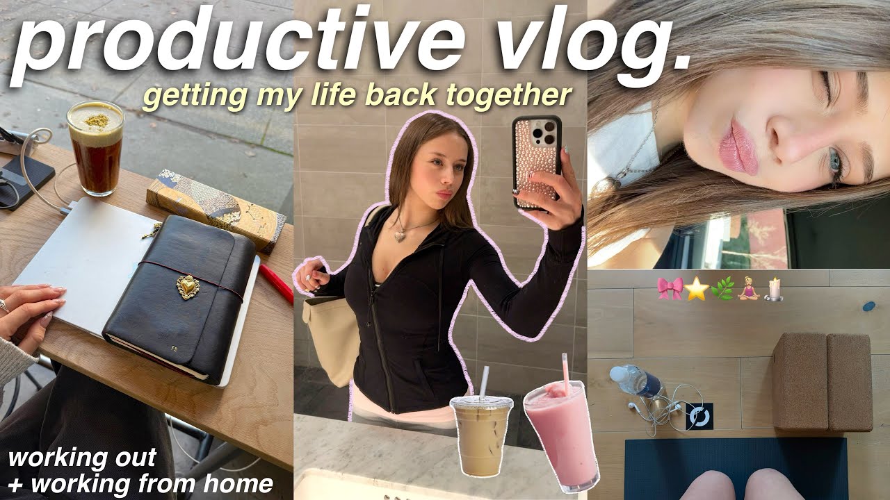 REALISTIC DAYS IN MY LIFE *hometown edition* | getting my life together, routines, & productivity