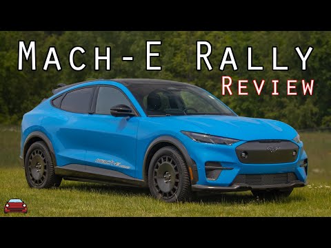 2025 Ford Mustang Mach-E Rally Review - Are EV's Any Good On A RACETRACK??