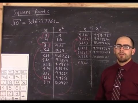 Finding Square Roots by Trial and Error