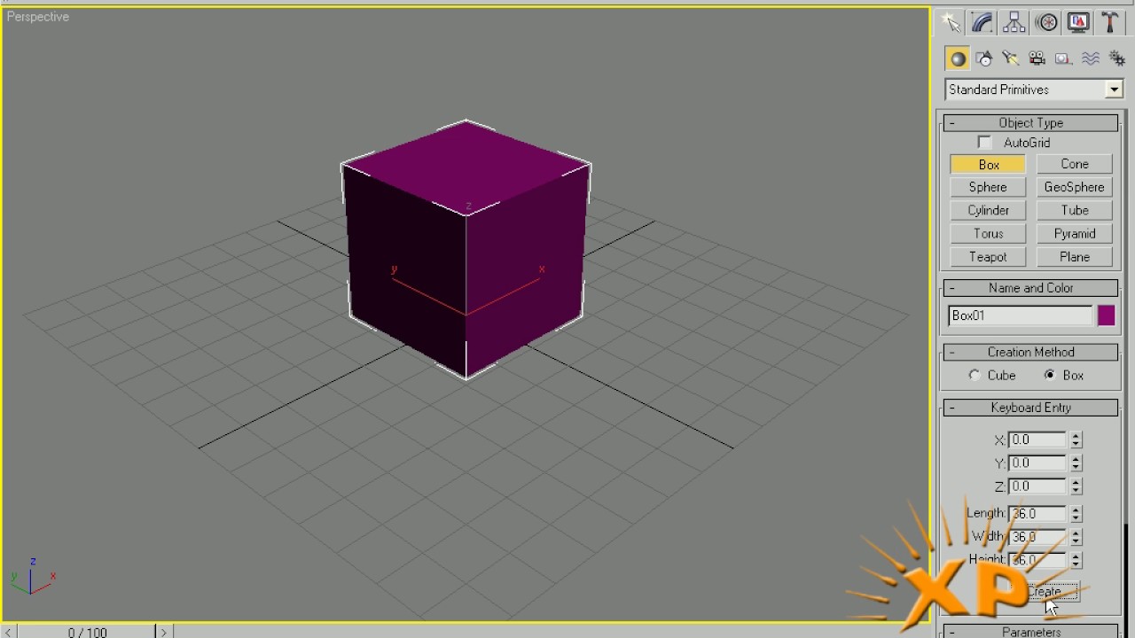 3Ds Max Tutorial-8 Object Type
