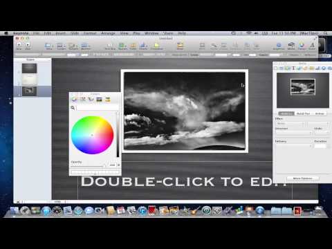 [MacTips] Tutorial Mac OS X # 16 iWork Keynote | [MacTips]