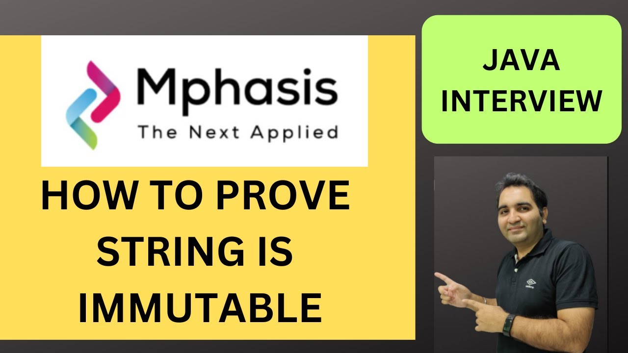68. Java Program to Prove String Is Immutable | Java Interview Questions| RD Technical Learning
