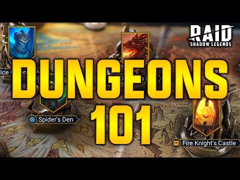 DUNGEON BASICS - BEGINNER'S GUIDE - Raid: Shadow Legends - RSL