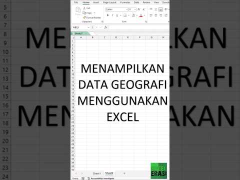 Menampilkan Data Geografi Di excel #exceltips #excelindonesia #tutorial #belajarexcel #tips