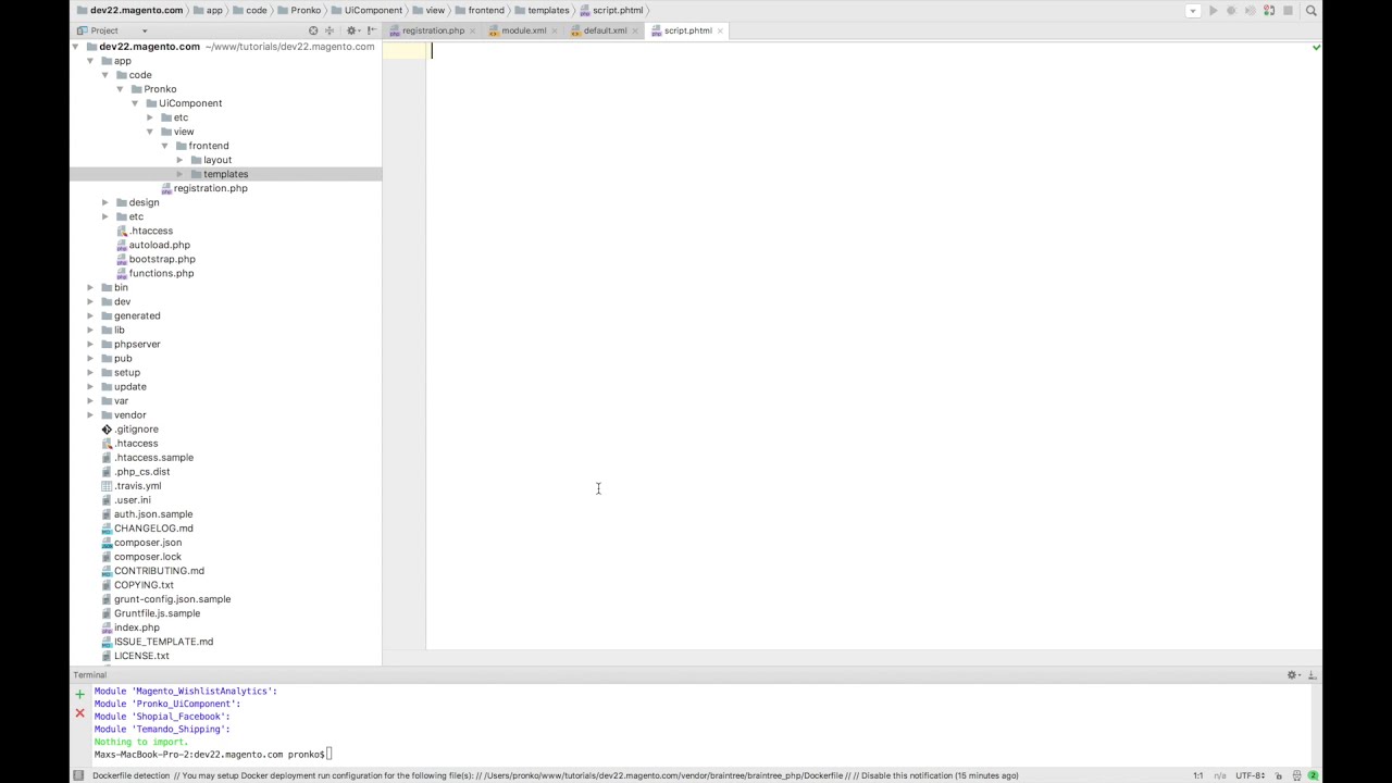 How to create a Magento 2 UI Component