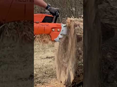 Stihl 070 Chainsaw Clone Neotec is a BEAST!