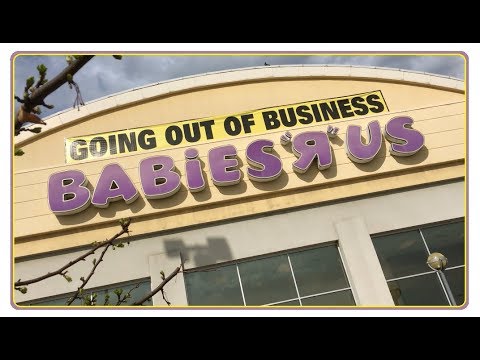 Last Look Inside BABIES 'R' US Store Closing in Canton Ohio - Toys R Us Liquidation Sales