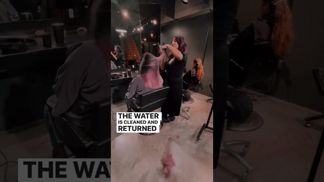 Green Circle Salons' Waste Warrior in Action - Nova Arts Salon